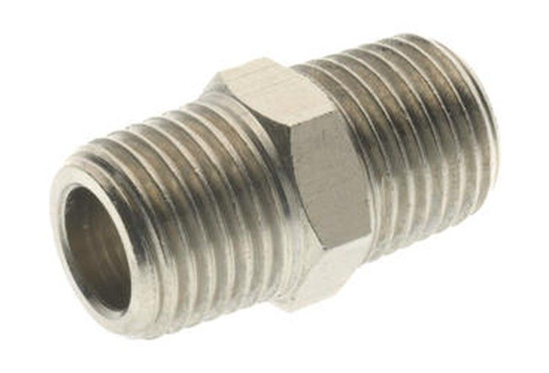 Macho Conico Nptf-Bspt Aignep racor standard laton cromado — Ferretería ...